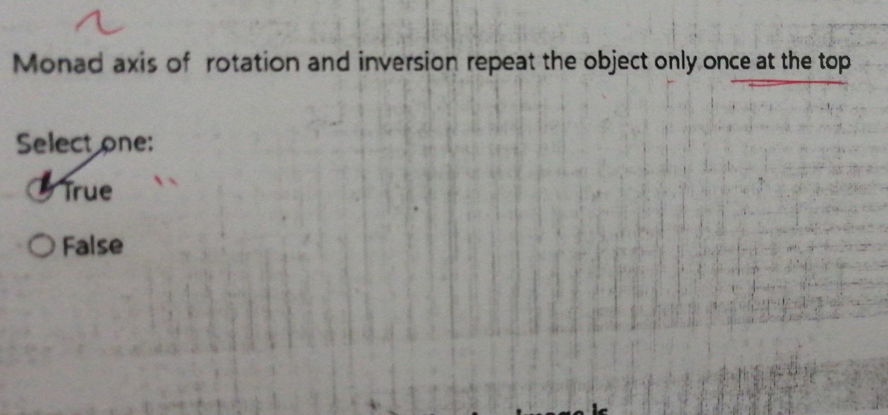 Solved r Monad axis of rotation and inversion repeat the | Chegg.com