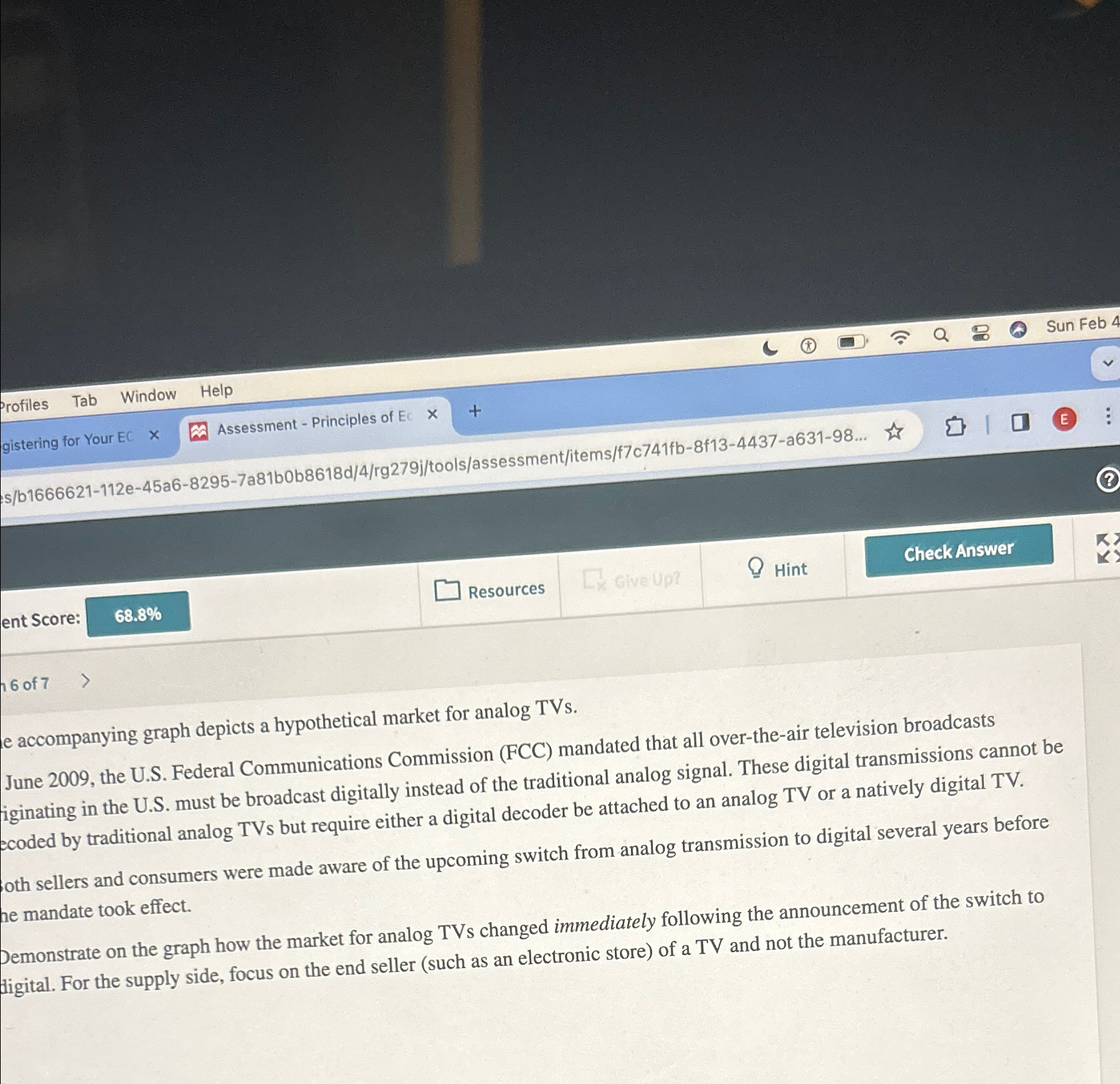 Solved Profiles Tab Window Helpgistering for Your | Chegg.com