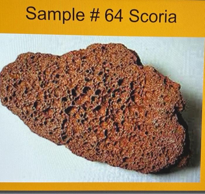 Solved Step 3 Use The Igneous Rock Identification Key In 5790