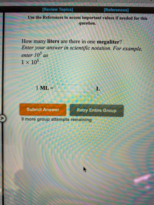 Solved [Review Topics] (References] Use the References to | Chegg.com