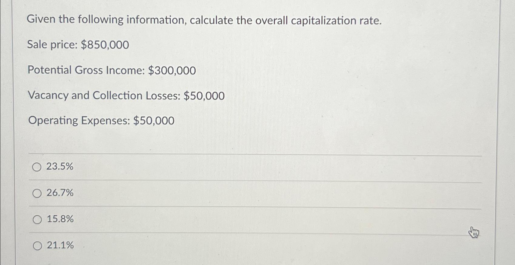 Solved Given the following information, calculate the | Chegg.com