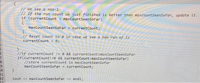 Solved 94 Lab Max Consecutive Ones Input An Integer Array