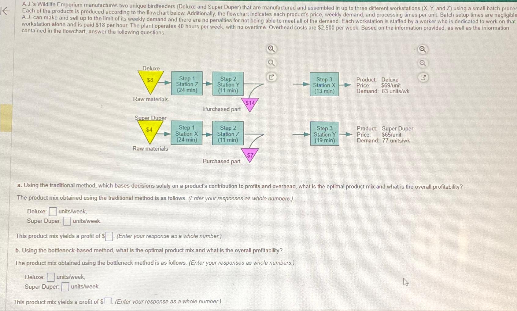 contained in the flowchart, answer the following | Chegg.com
