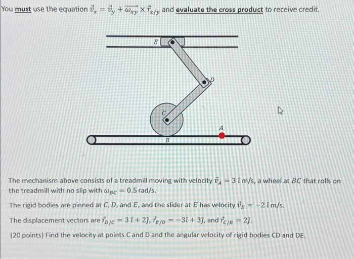 Solved You must use the equation 1x = y + Way Xx/y and | Chegg.com