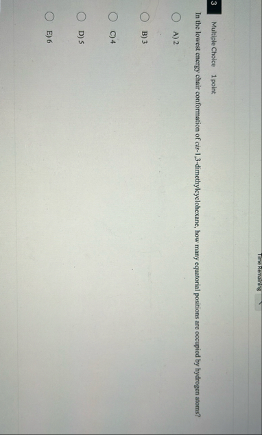 Solved Time RemainingMultiple Choice 1 ﻿pointIn the lowest | Chegg.com
