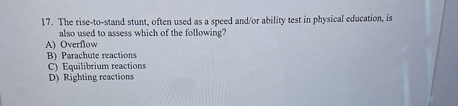 Solved The rise-to-stand stunt, often used as a speed and/or | Chegg.com