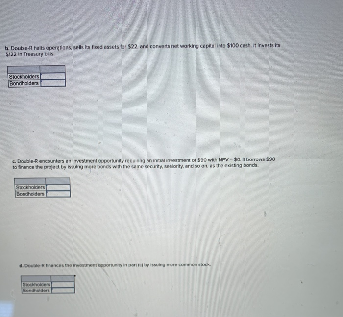 Solved Let's go back to the Double-R Nutting Company. | Chegg.com