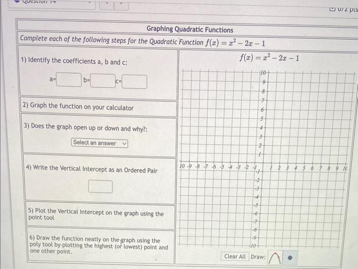 Solved Complete each of the following steps for the | Chegg.com