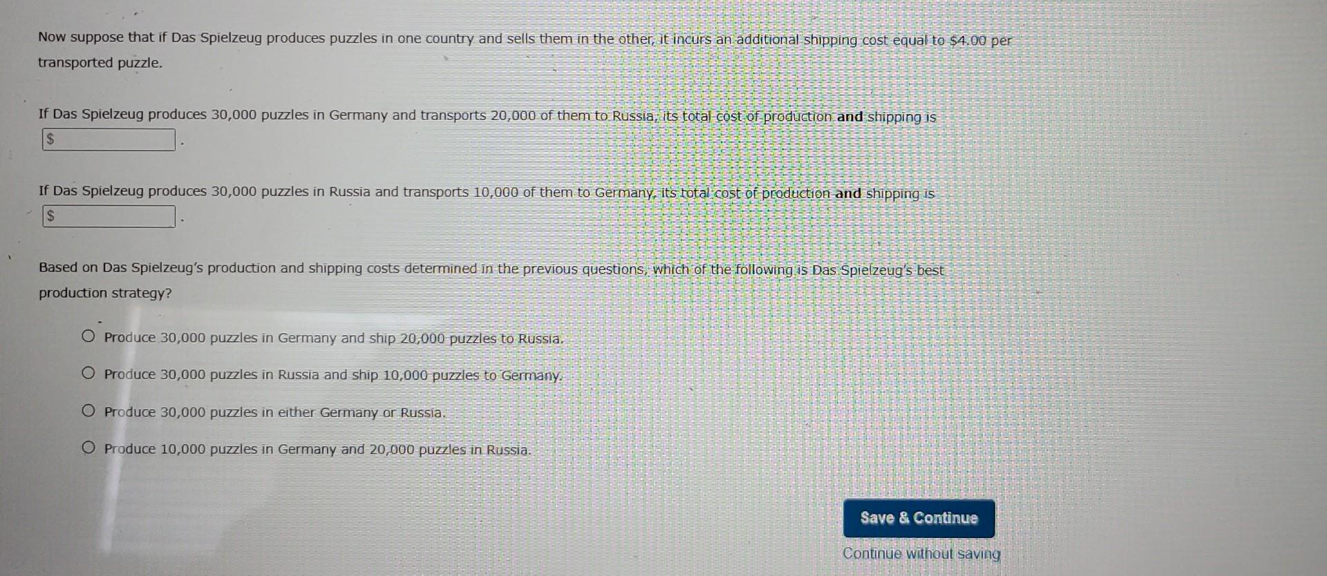 Solved 5. Choice between direct exporting and FDI Das | Chegg.com