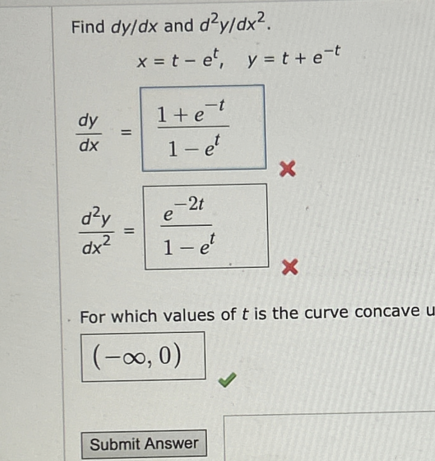 Solved by an EXPERT Find dydx ﻿and | Chegg.com