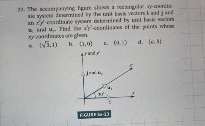 Solved 23. The accompanying figure shows a rectangular | Chegg.com