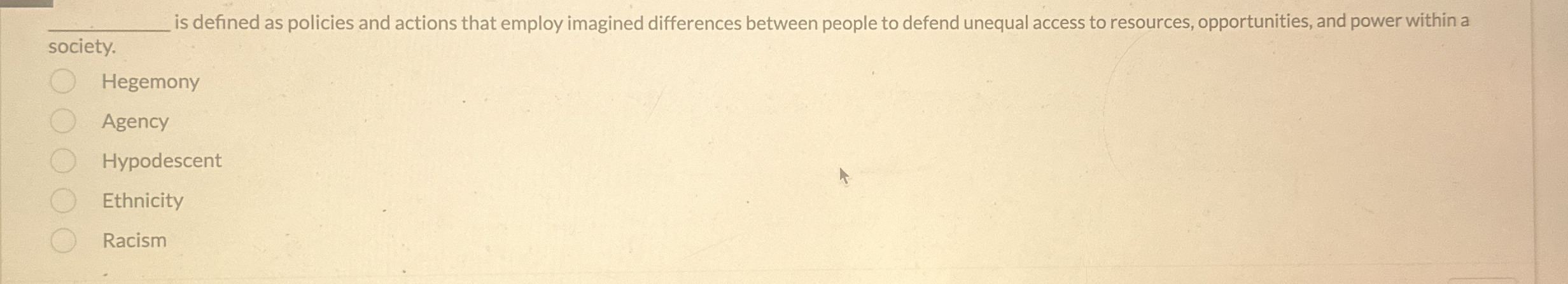 Solved q, ﻿is defined as policies and actions that employ | Chegg.com