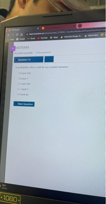 Solved A probshilify value could be ary number betweert 0 | Chegg.com