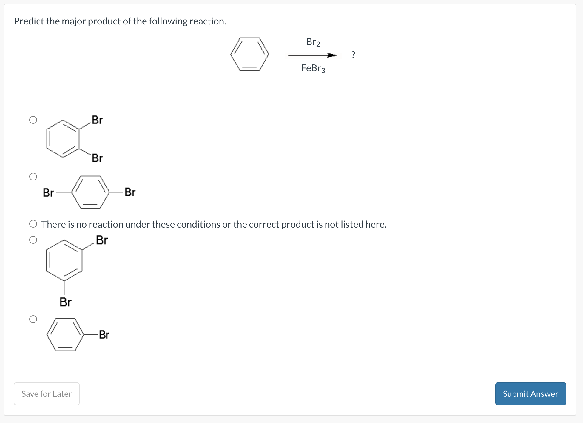 Solved Predict the major product of the following | Chegg.com