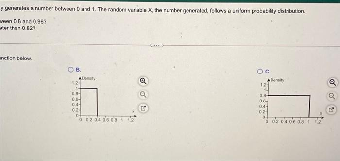 Solved The random-number generator on calculators randomly | Chegg.com