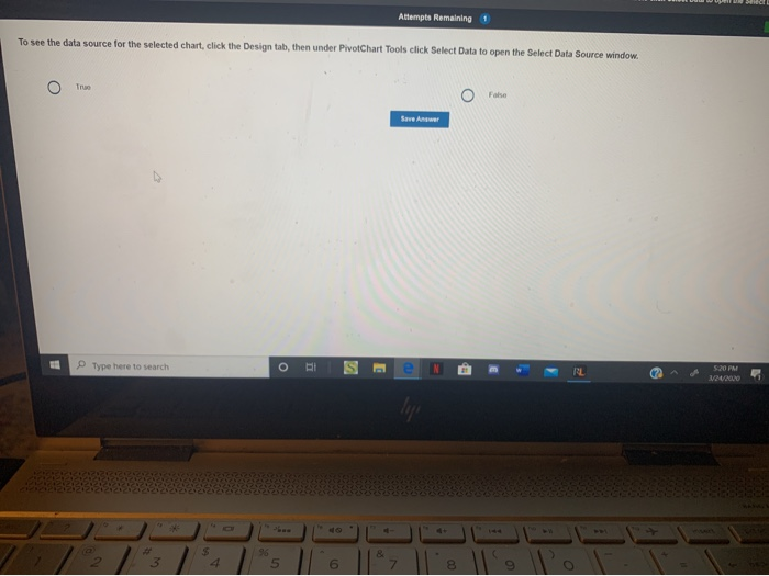 Solved Attempts Remaining 1 To see the data source for the | Chegg.com
