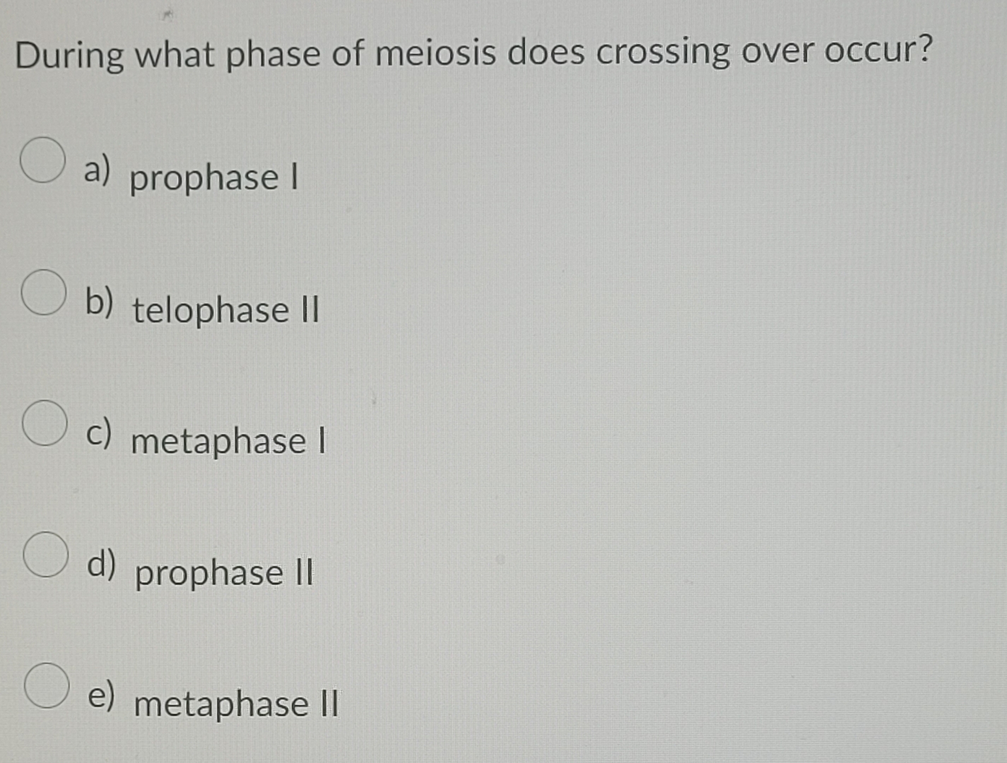 High Quality SOLUTION During what phase of meiosis does crossing over ...