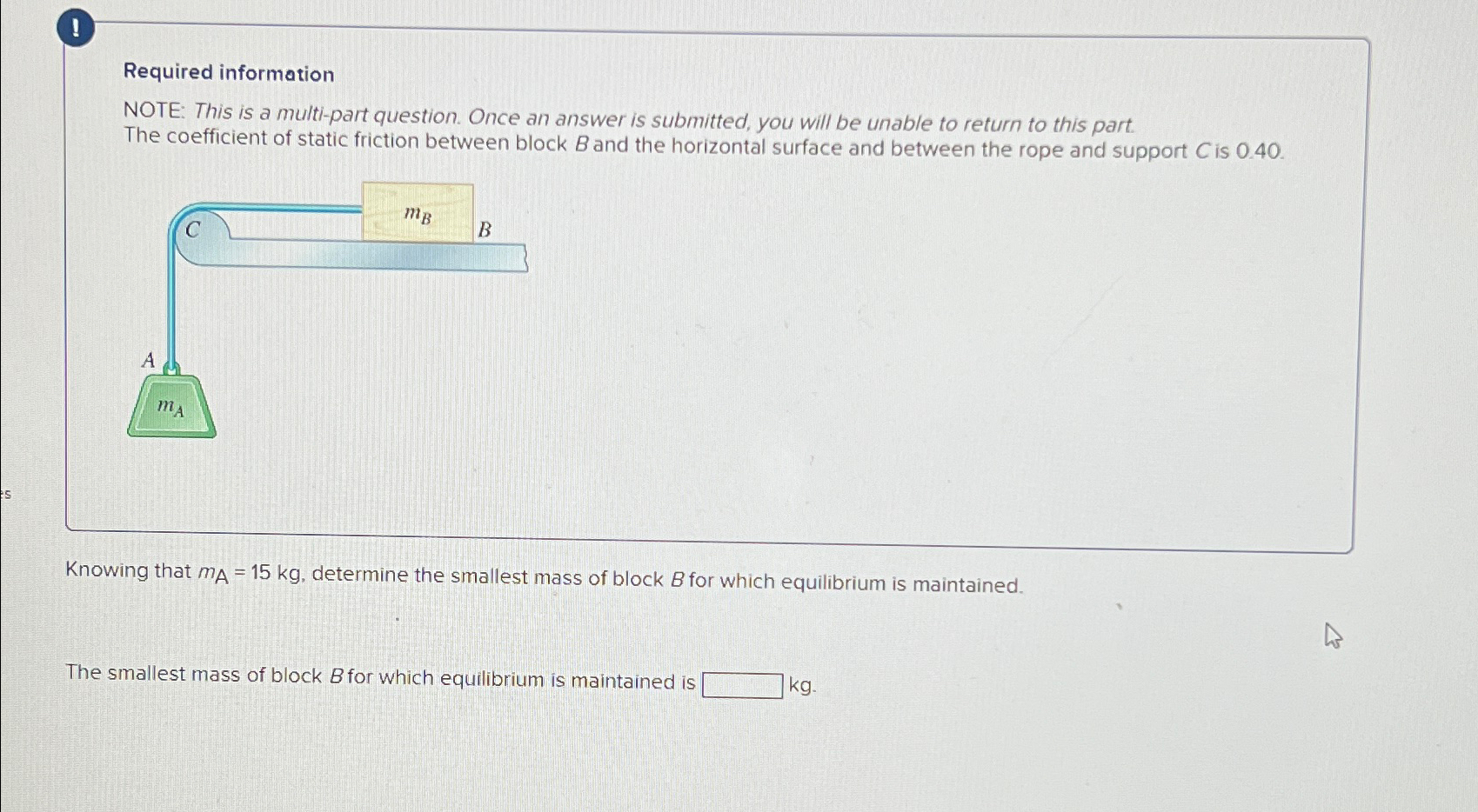 Solved IRequired informationNOTE: This is a multi-part | Chegg.com