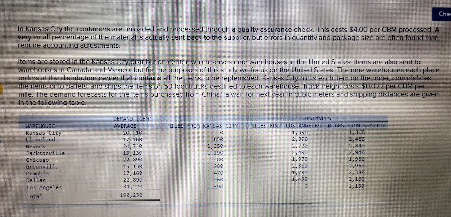 Solved Grainger: Reengineering the China/U.S. Supply Chain | Chegg.com