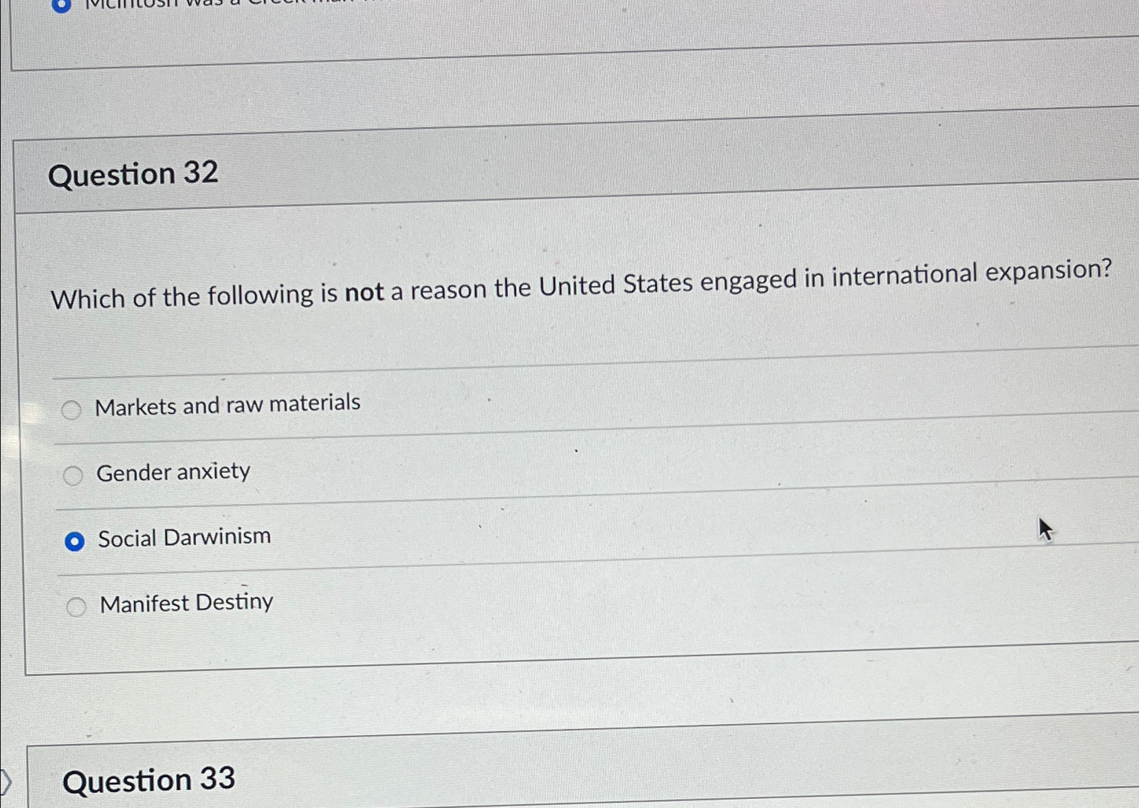Solved Question 32Which of the following is not a reason the | Chegg.com