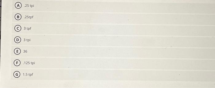 Solved Using the formula discussed in class calculate TPF | Chegg.com