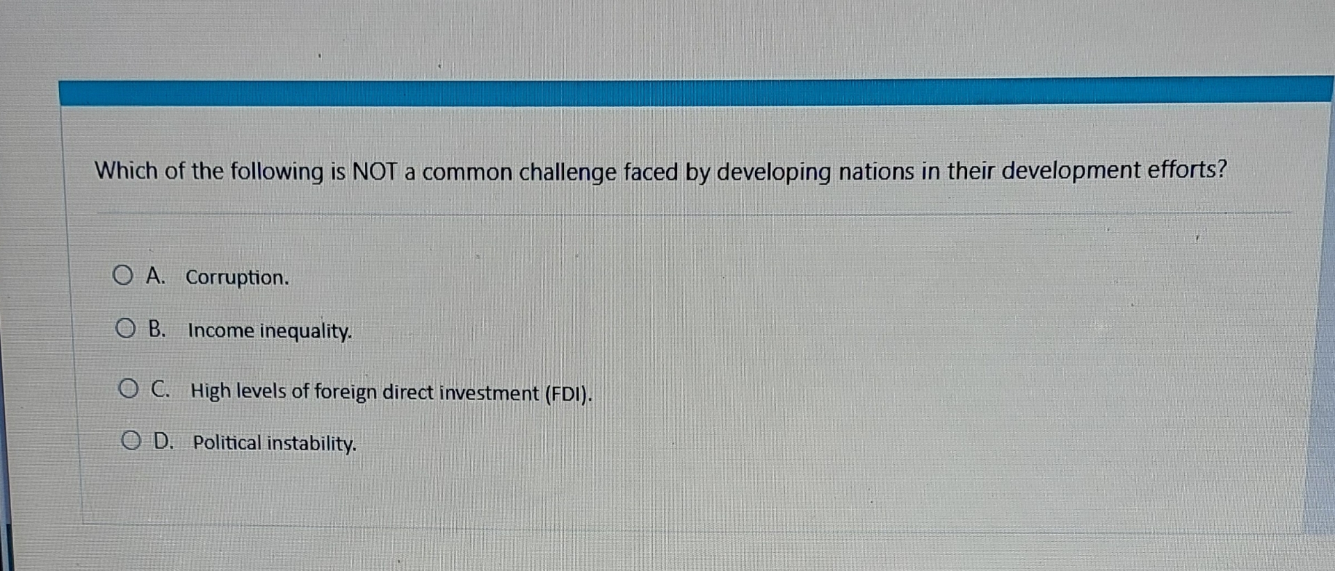 Solved Which of the following is NOT a common challenge | Chegg.com