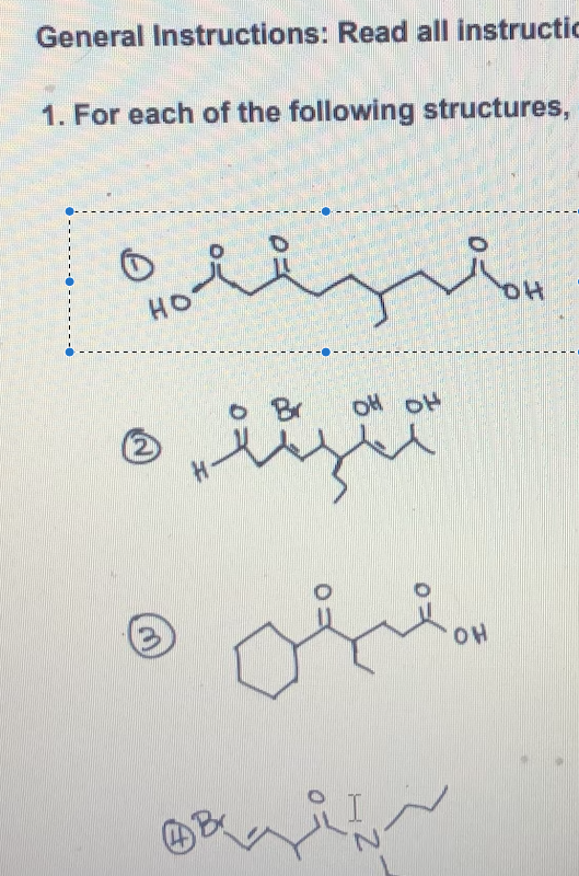General Instructions: Read all instructicFor each of | Chegg.com