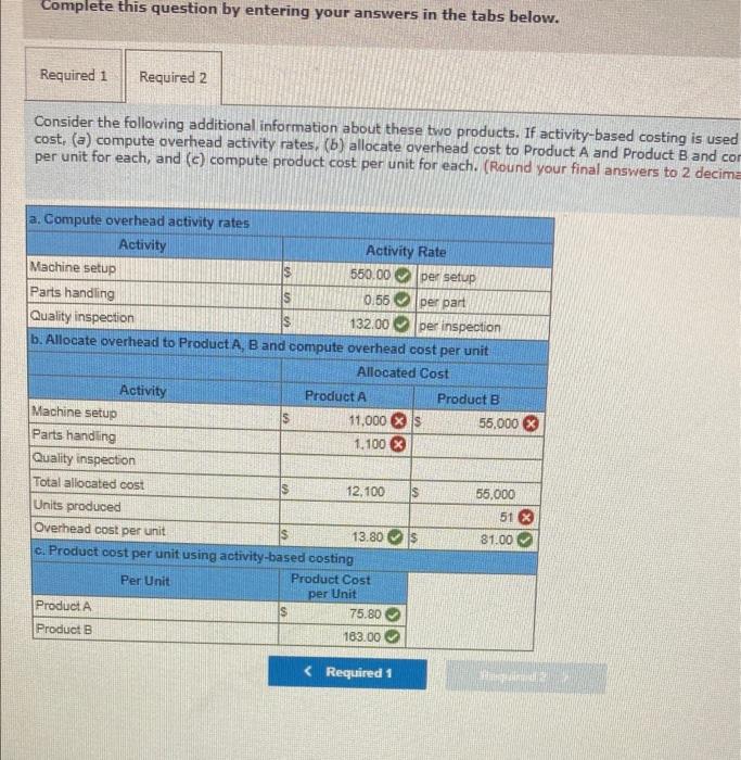 Solved Exercise 4-11 (Algo) Computing product cost per unit | Chegg.com