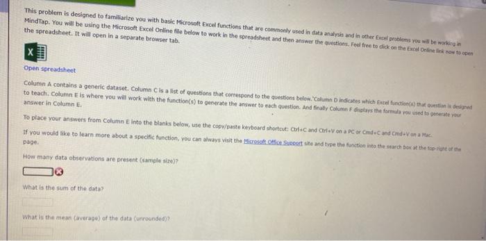 Solved This problem is designed to familiarize you with | Chegg.com