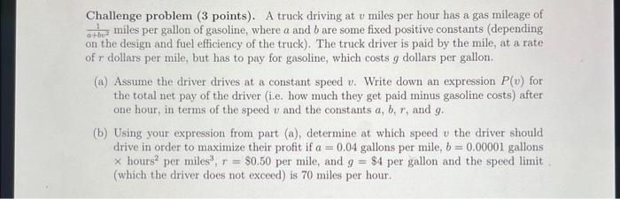 Solved Challenge problem ( 4 points). At the end of | Chegg.com
