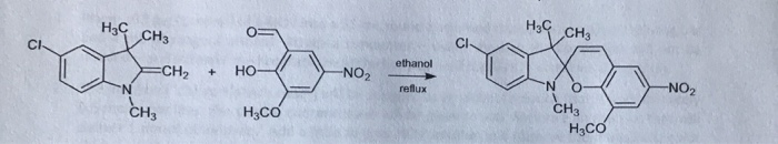 Solved HỌC CH3 0= H₃ CH₃ ethanol =CH2 + HO- - -NO2 reflux | Chegg.com