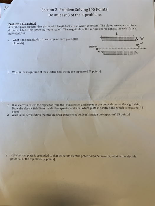 Solved Section 2: Problem Solving (45 Points) Do at least 3 | Chegg.com