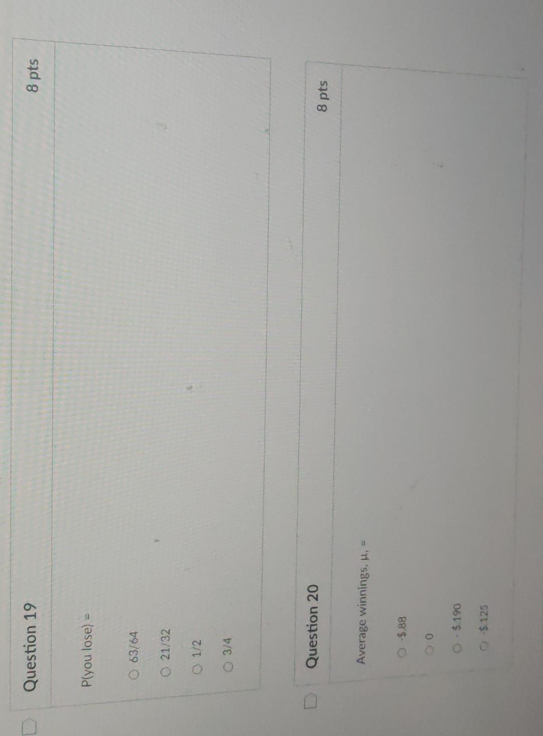 Solved what are the correct answers?I will give you a thumb | Chegg.com