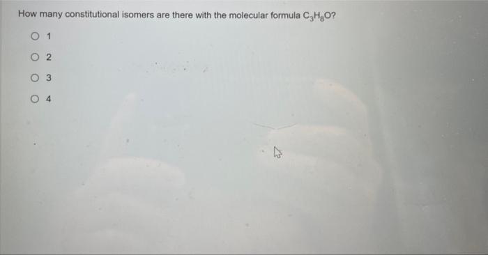 Solved How many constitutional isomers are there with the | Chegg.com