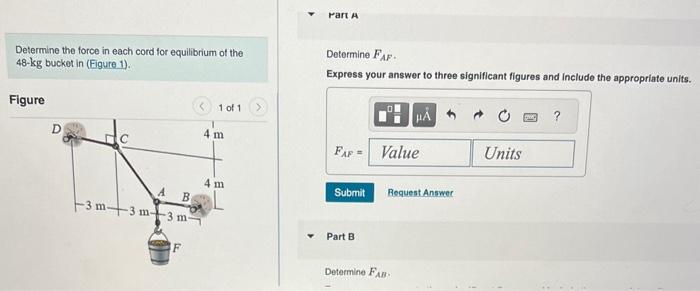 Solved Part A: Determine FAFPart B: determine FabPart C: | Chegg.com Solved Part A: Determine FAFPart B: determine FabPart C: | Chegg.com