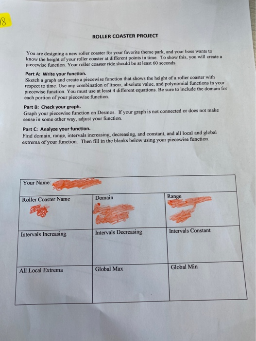 ROLLER COASTER PROJECT You are designing a new roller | Chegg.com