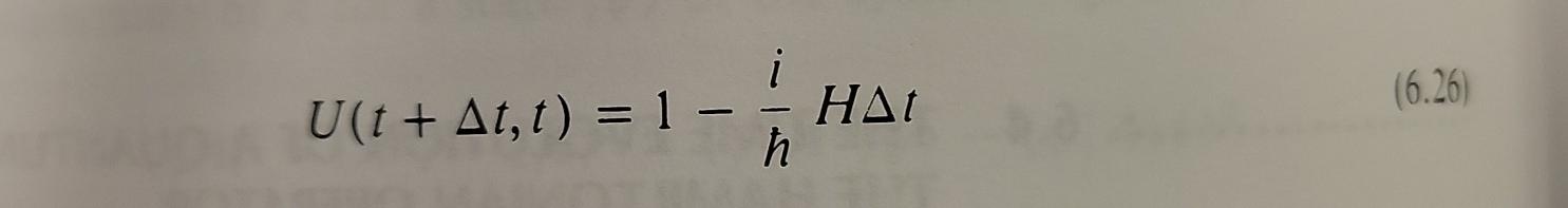 Solved 11. From the infinitesimal operator for time | Chegg.com