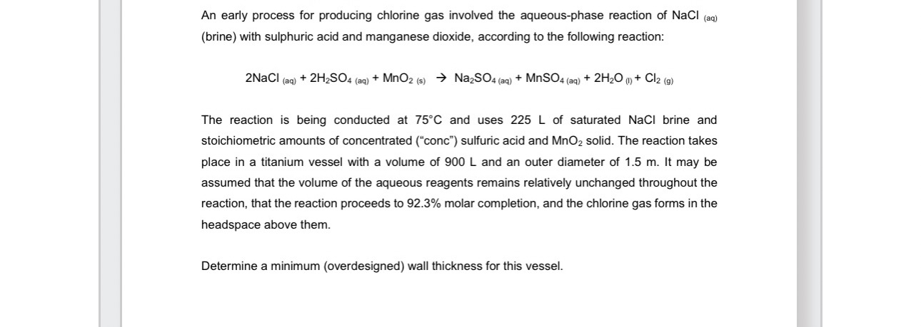 Solved Can you help me to solve thatAn early process for | Chegg.com