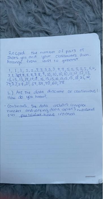Solved construct a frequency table of the data using 5–6 | Chegg.com