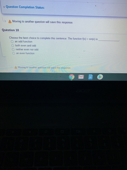 Solved Question Completion Status: A Moving to another | Chegg.com