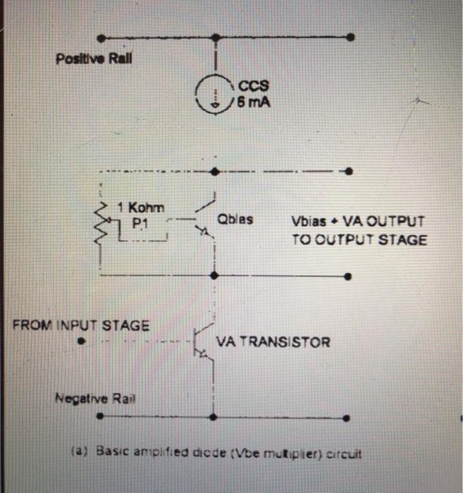 Explain the basic operation of the bias generator | Chegg.com