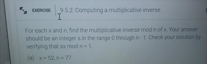 Solved 1. Complete the following Exercises in the zyBook. | Chegg.com