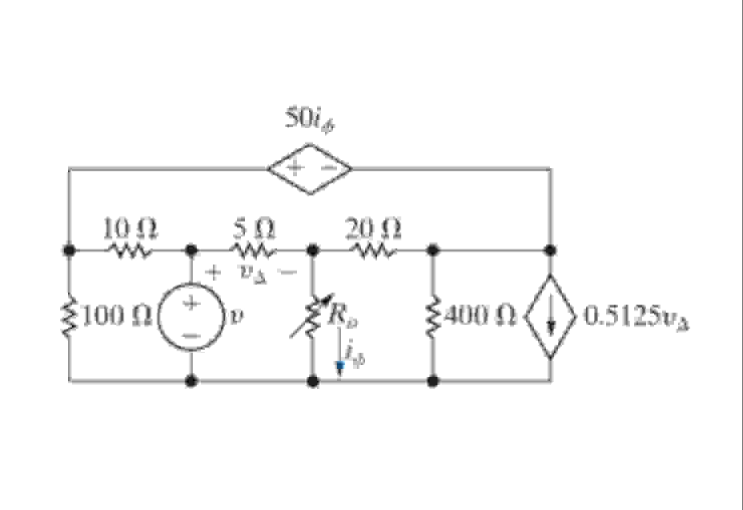 Solved Part AThe variable resistor in the circuit in (Figure | Chegg.com