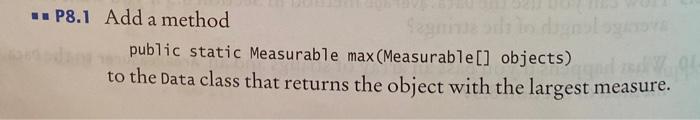 Solved • P8.2 Implement a class Quiz that implements the | Chegg.com