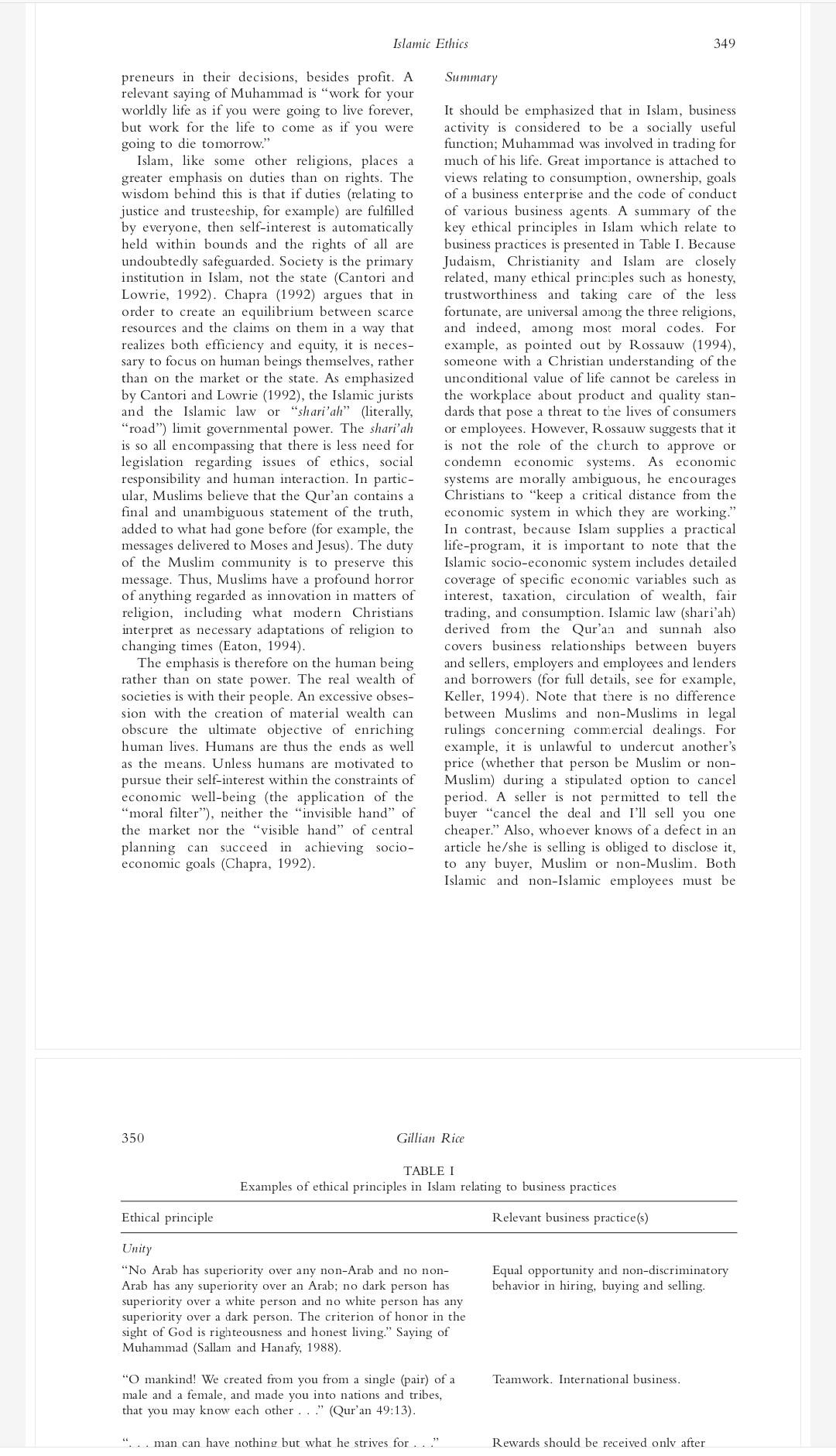 Solved 346 Gillian Rice My focus in this paper is on the | Chegg.com