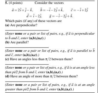 Solved 2. (3 points) Rewrite the vector equation r(t) = (4 - | Chegg.com
