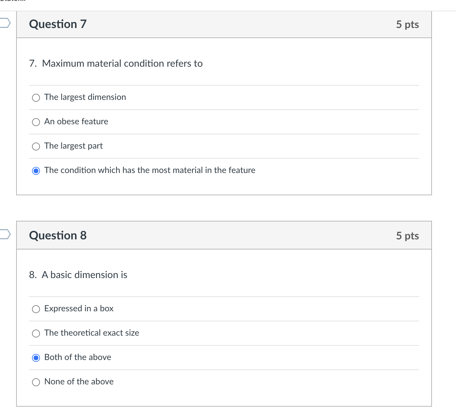 Solved The rules for Geometric Dimensioning and Tolerancing | Chegg.com