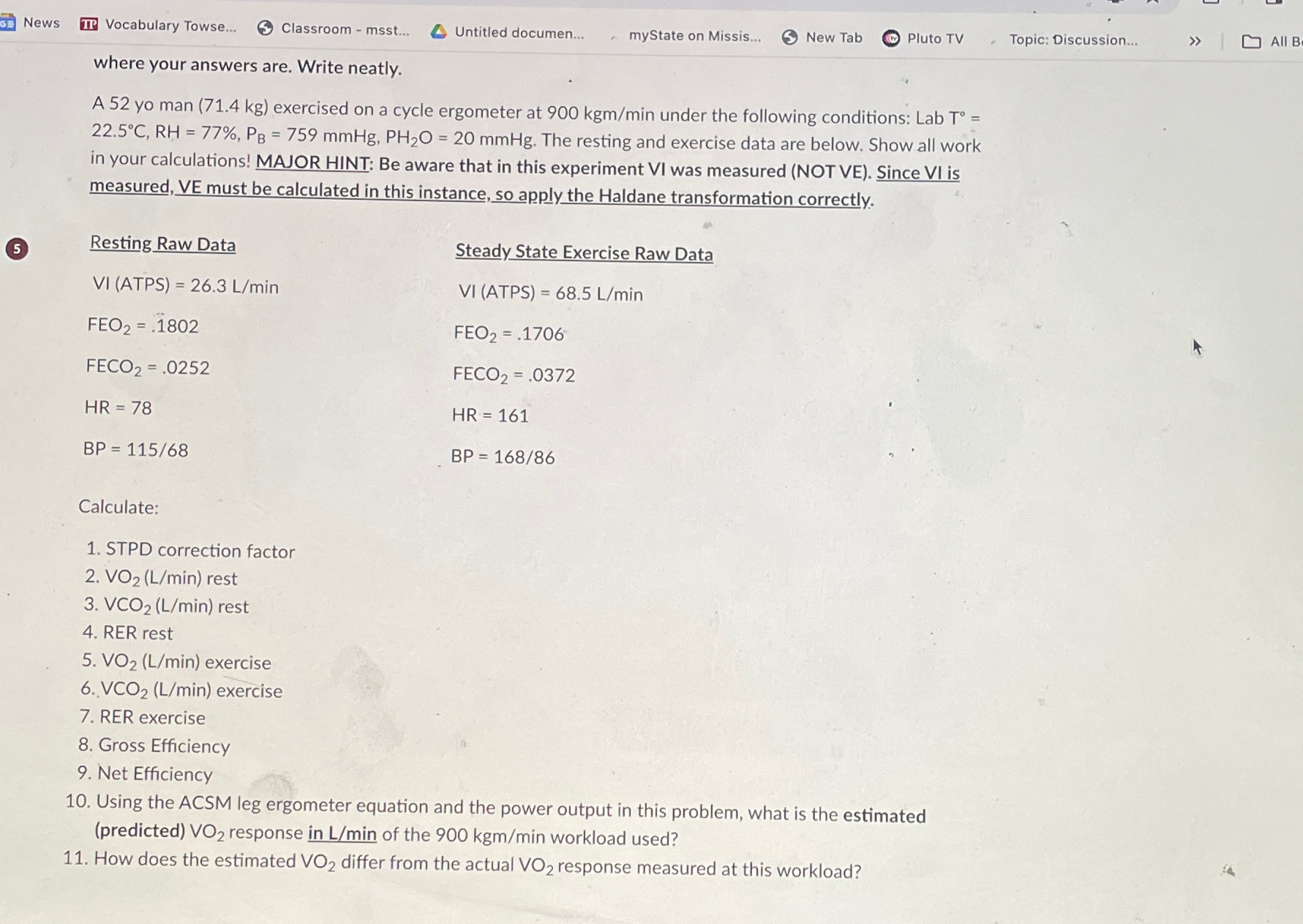 Solved NewsVocabulary Towse...Classroom - ﻿msst...Untitled | Chegg.com