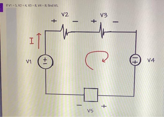 Solved Find V2 if v1 = 9. V3 = 8,1 = 2 and R2 = 1. V2 - + I | Chegg.com