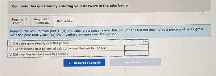 Solved Problem 13-1A (Algo) Calculating and analyzing trend | Chegg.com